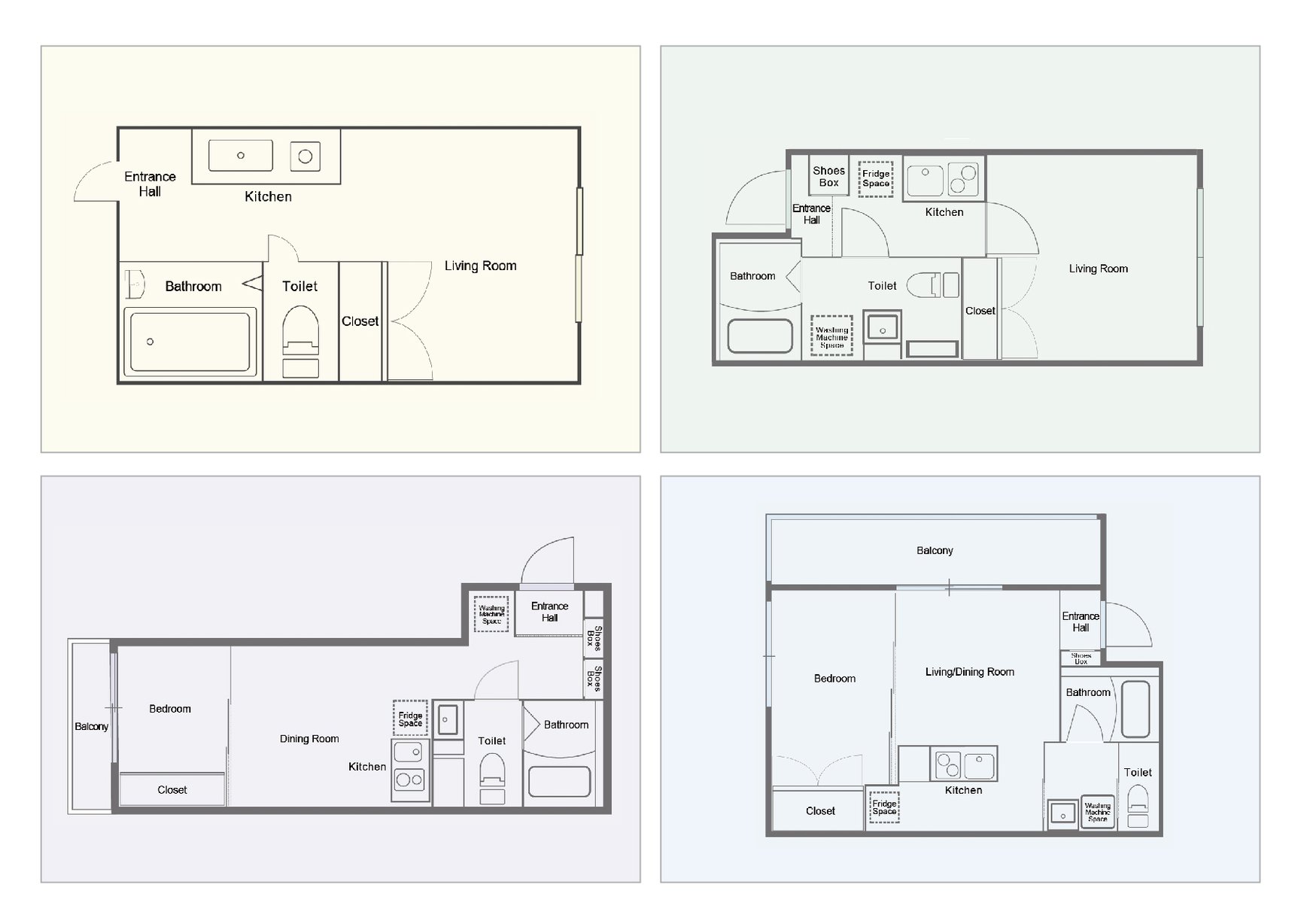 What is 1R, 1K, 1DK and 1LDK