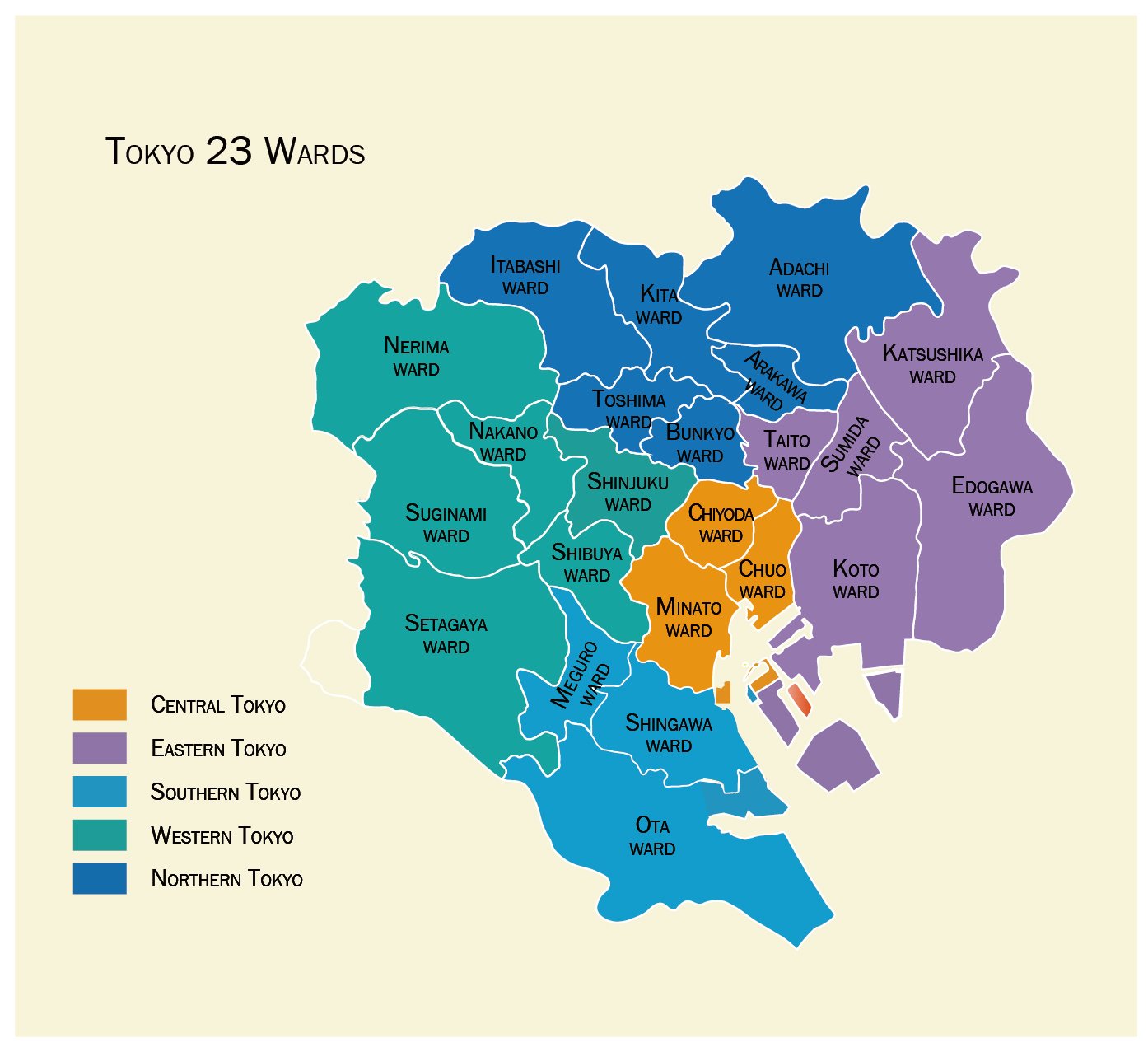 Basic Information of Tokyo Area